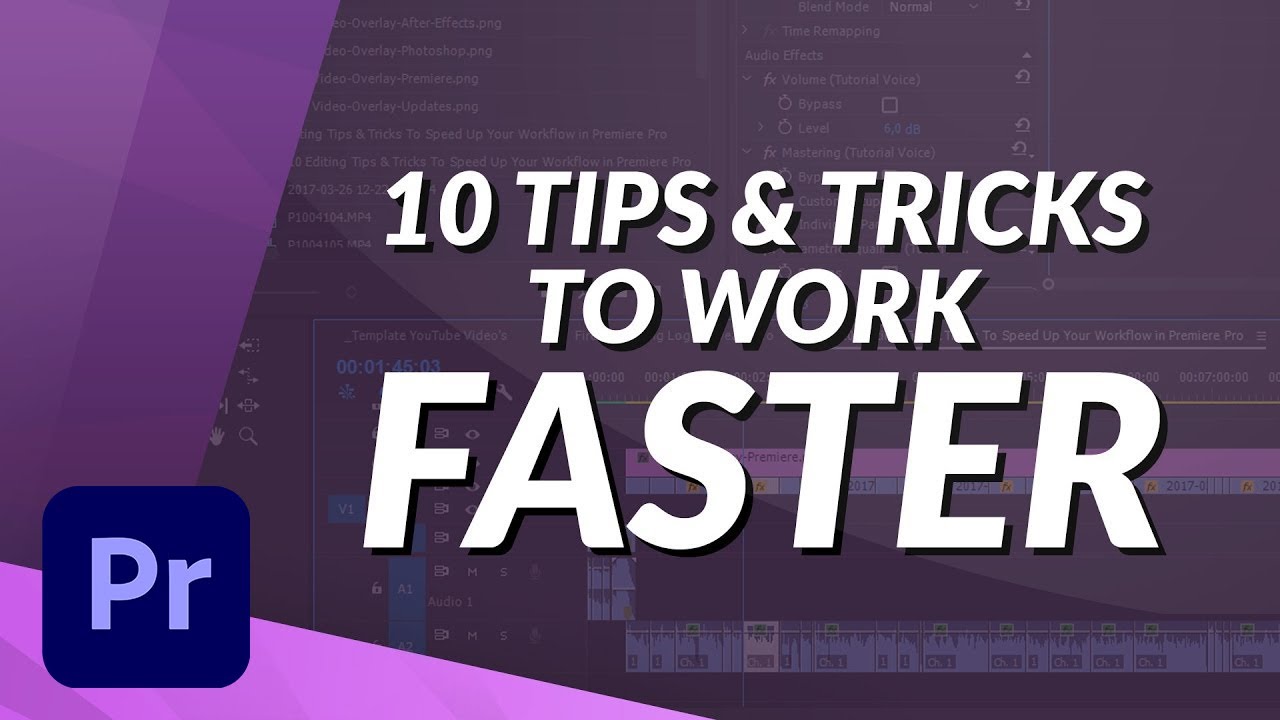 10 Editing Tips & Tricks To Speed Up Your Workflow in Premiere Pro – Filmbro