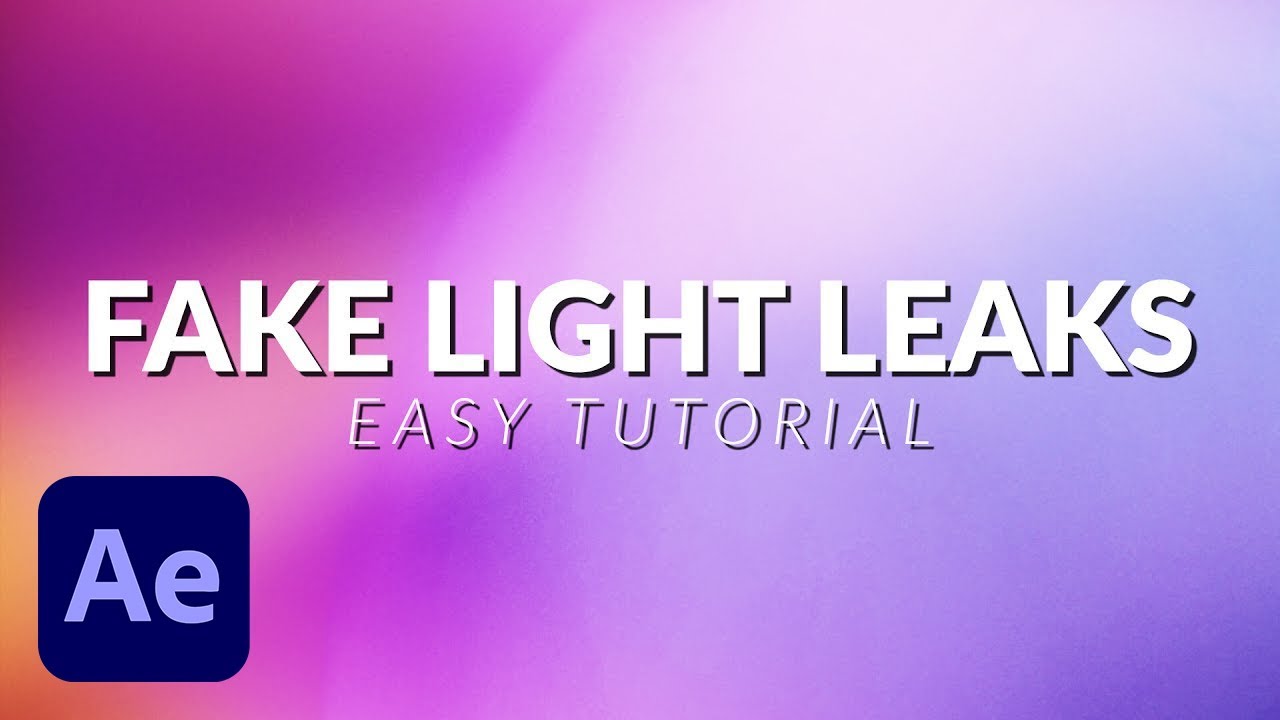 light animation after effects