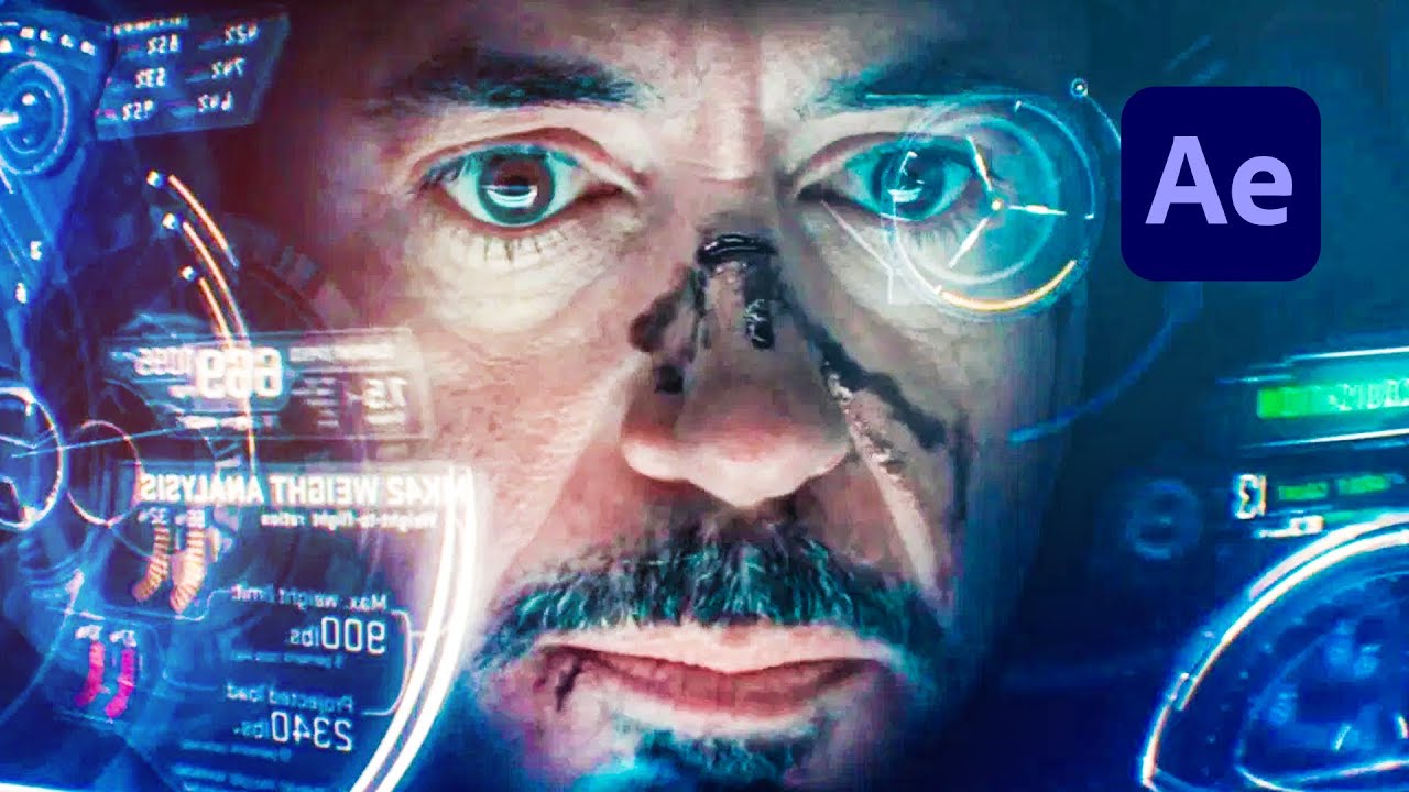 Advanced Iron Man HUD Helmet in After Effects Tutorial – Filmbro