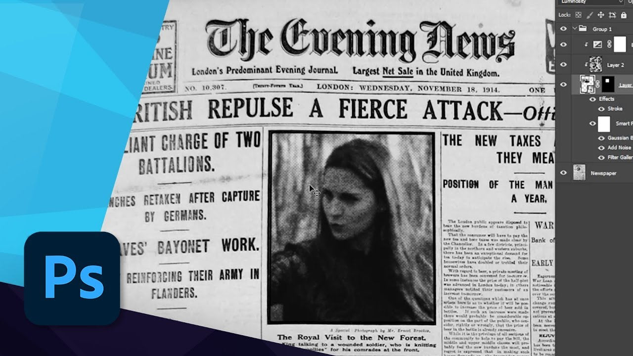 Create a Custom Newspaper in Photoshop – Filmbro