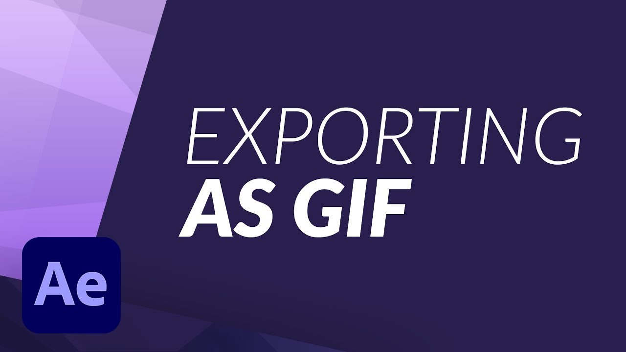 Exporting a GIF made in After Effects using Photoshop – Filmbro