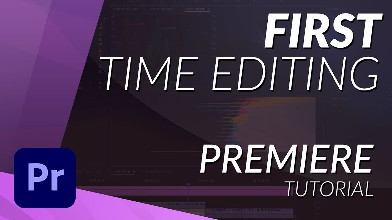 First Time Editing in Premiere Pro – Filmbro
