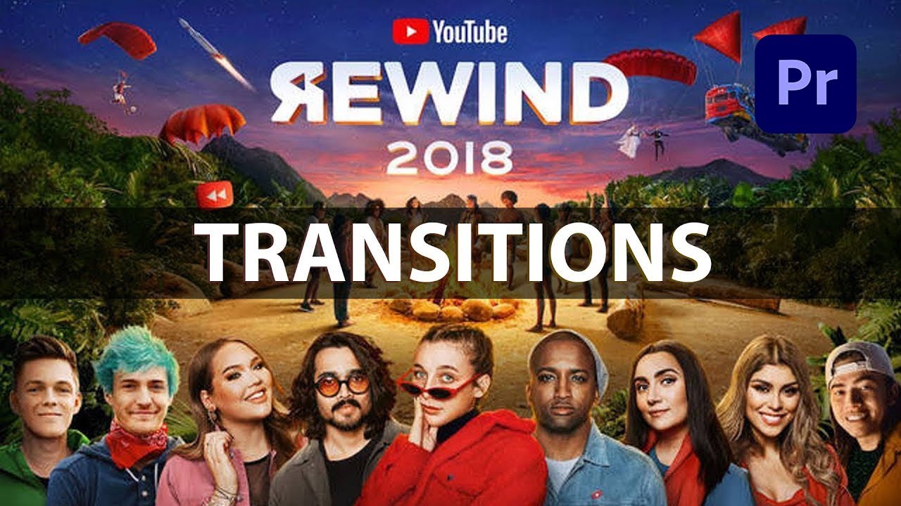 How To Create RGB SPLIT & Ripple Transitions like in Youtube Rewind ...