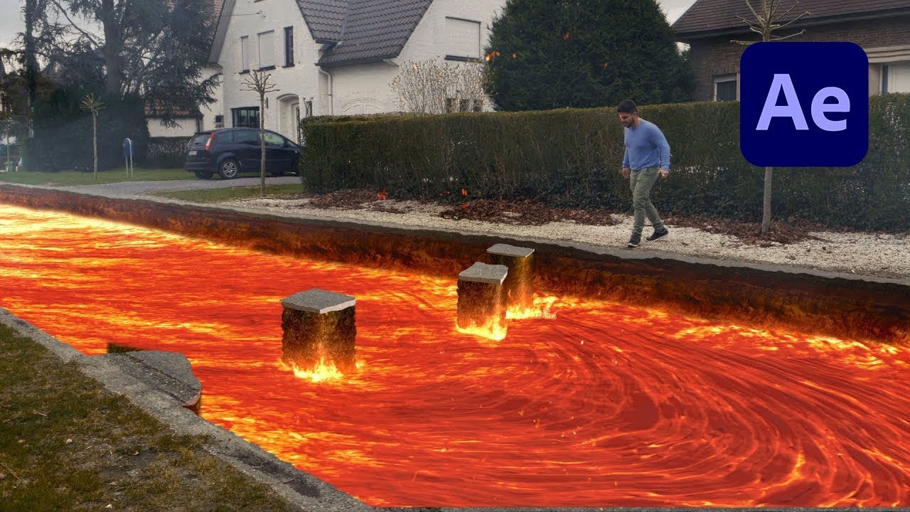 How To Create The Floor Is Lava Effect in After Effects – Filmbro