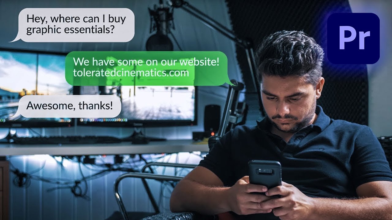 How To Create a Message Bubble in Premiere Pro | EASY | Tutorial – Filmbro