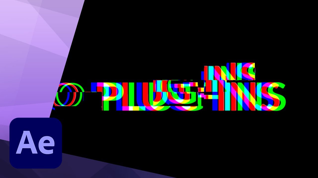 How to create an Epic RGB Glitch Intro animation in After Effects (Chr ...