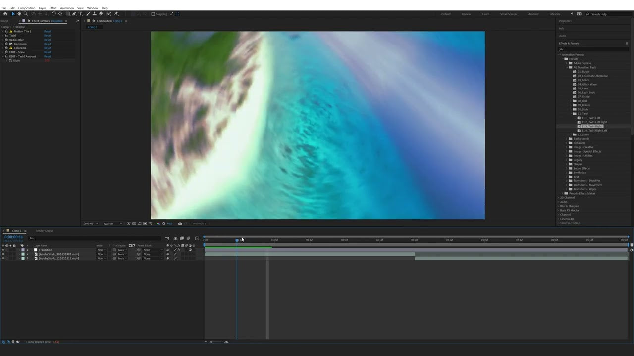 How to use Transition Presets in After Effects – Filmbro