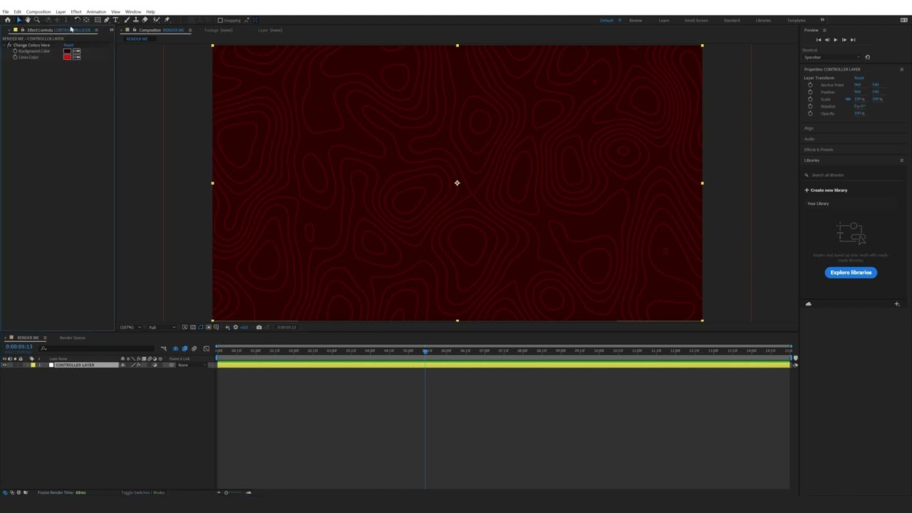 How to use and edit Background Templates in After Effects – Filmbro