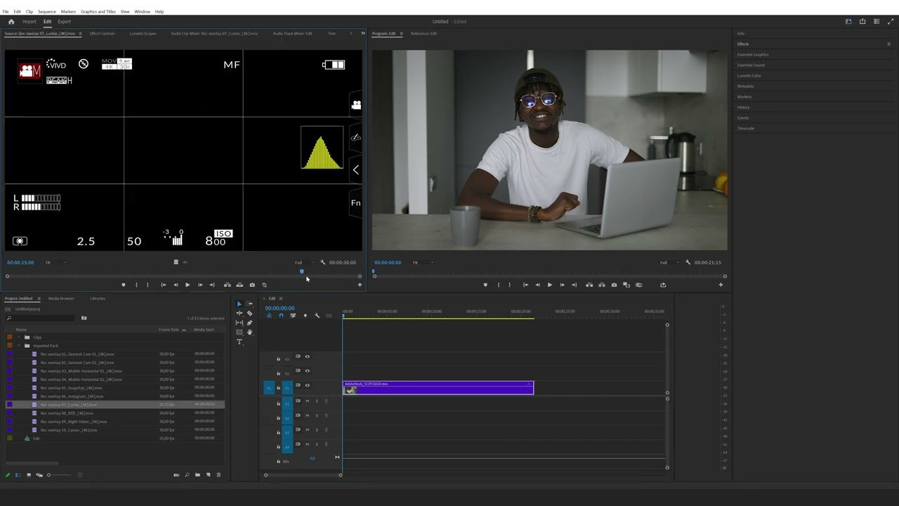 How to use the Camera Overlays Pack – Filmbro