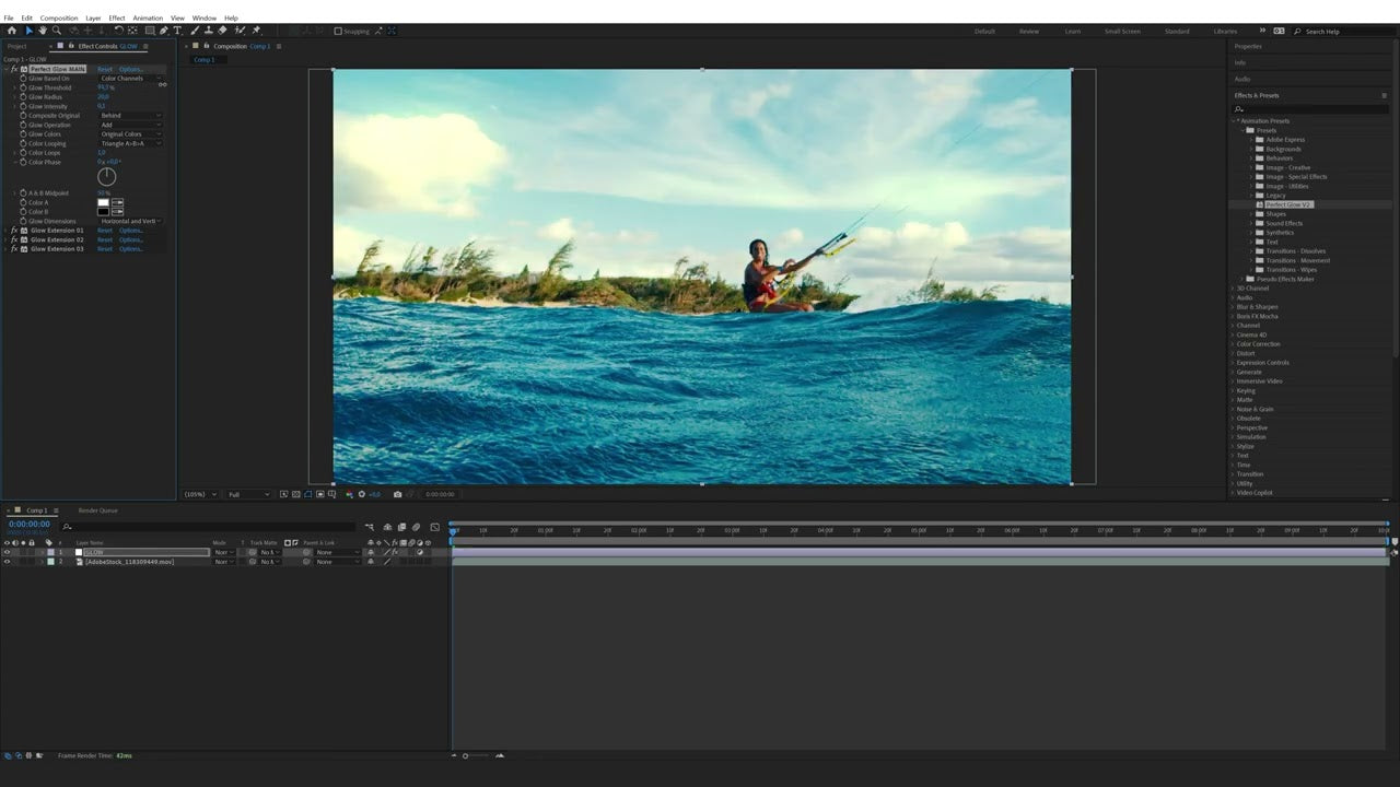 How to use the Perfect Glow Preset in After Effects – Filmbro