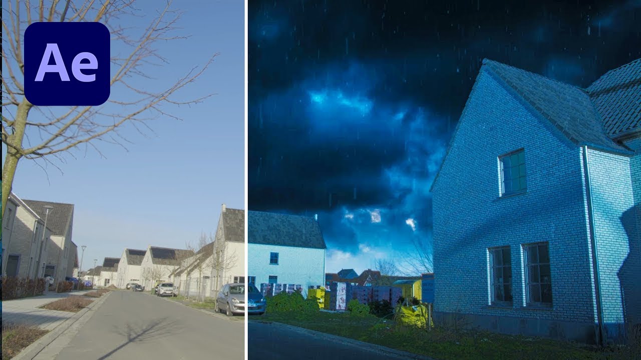 Make a SUPER REALISTIC Storm Scene in After Effects Tutorial – Filmbro