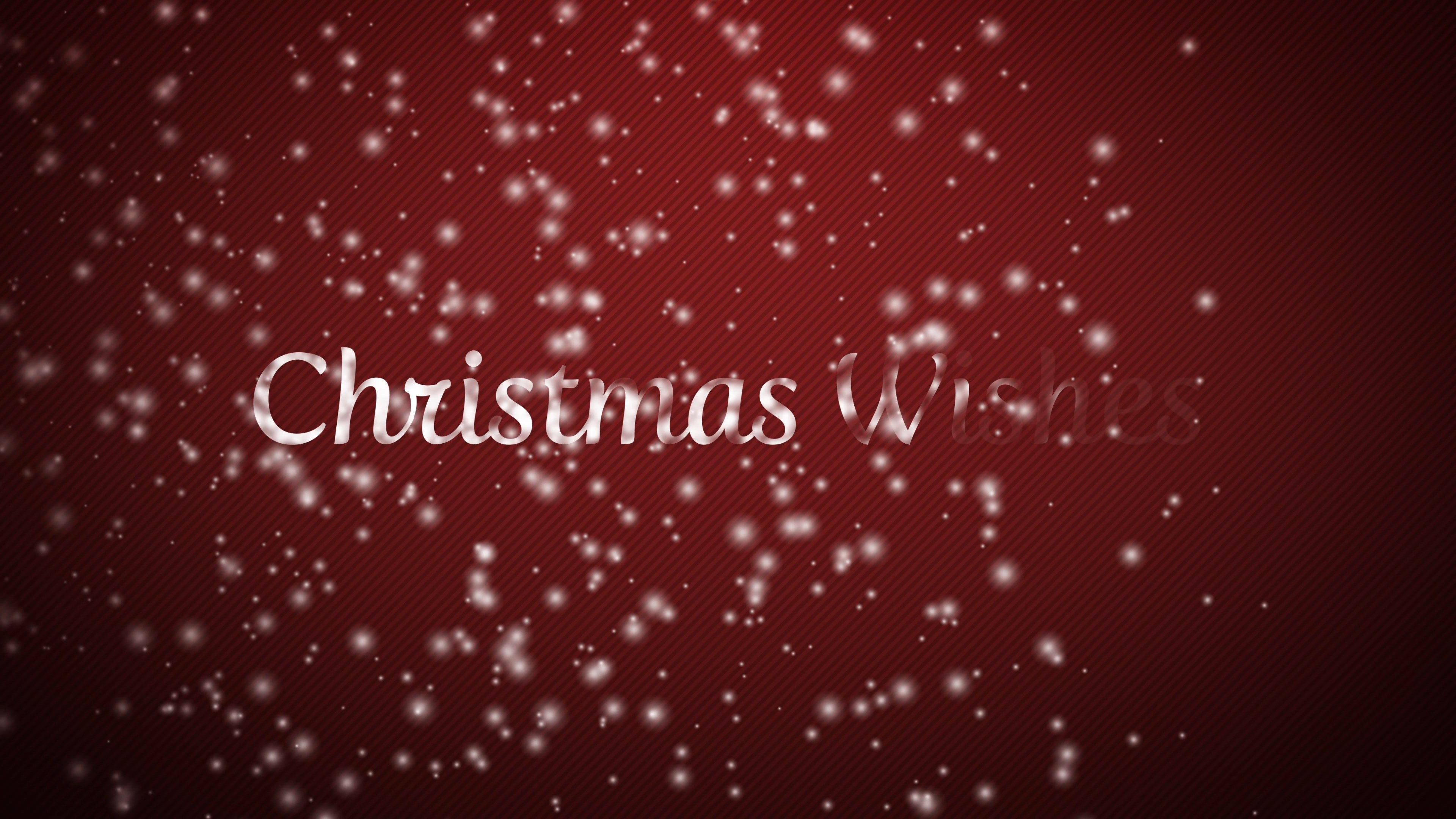 After Effects Template: Elegant Holiday Christmas Snow Fancy Text Title ...