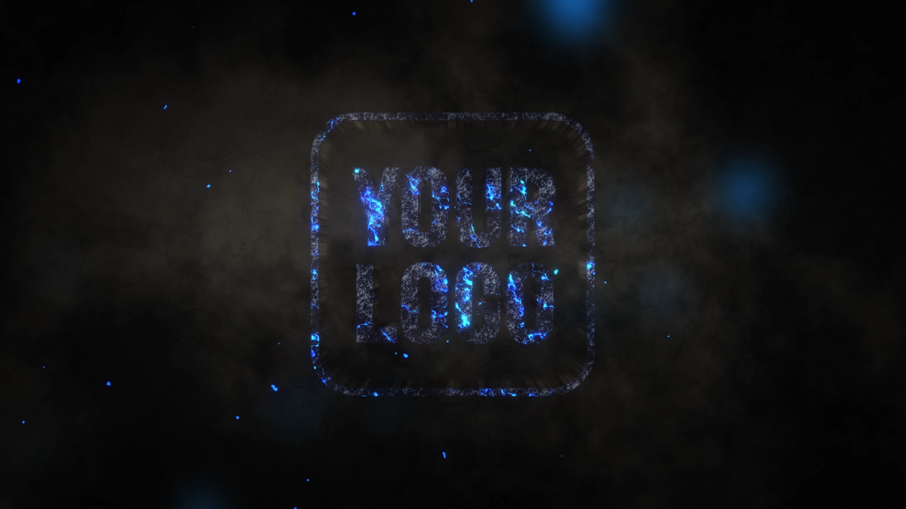 After Effects Template: Magical Dark Grime Embers Glowing Steel Wool ...