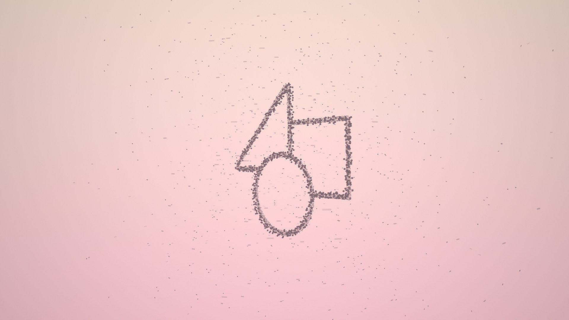 Motion Graphics Template: Pastel Soft Particles Forming Morph Logo ...