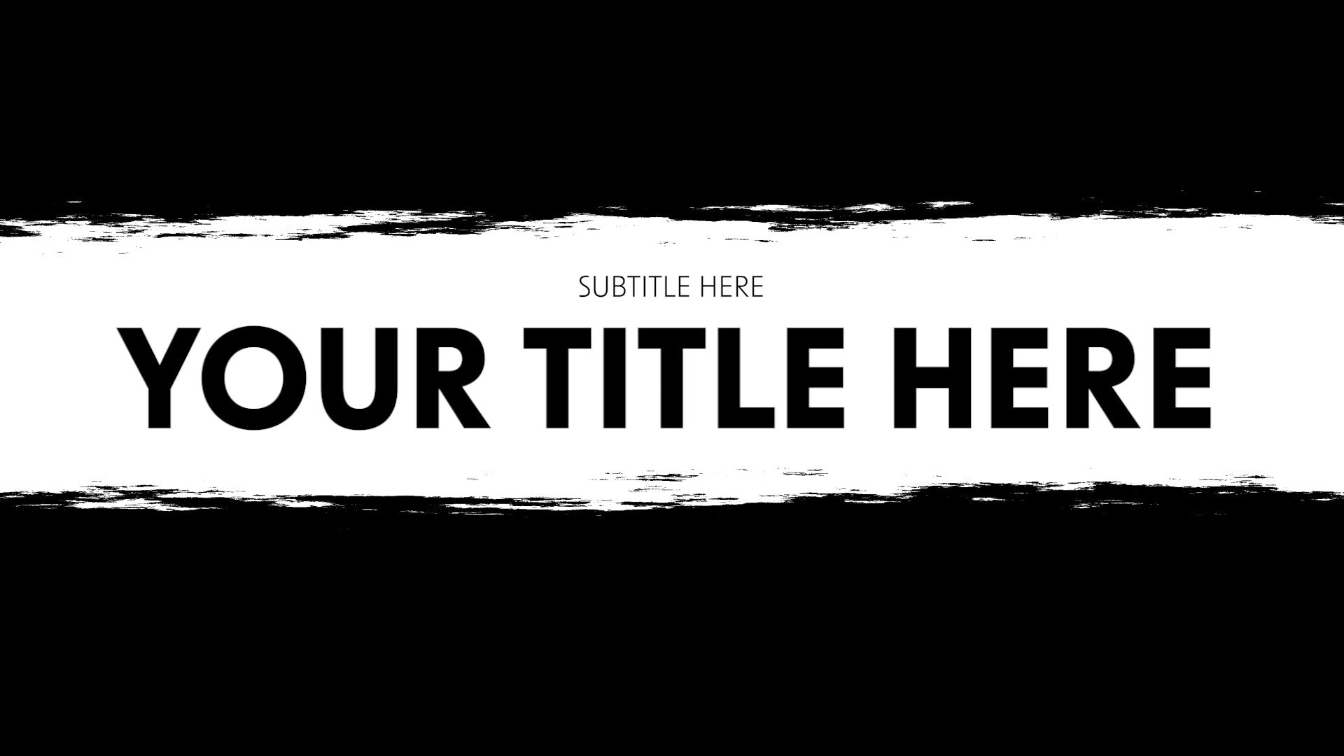 Premiere Pro Template: Clean Modern Title Intro Animation Transparant ...