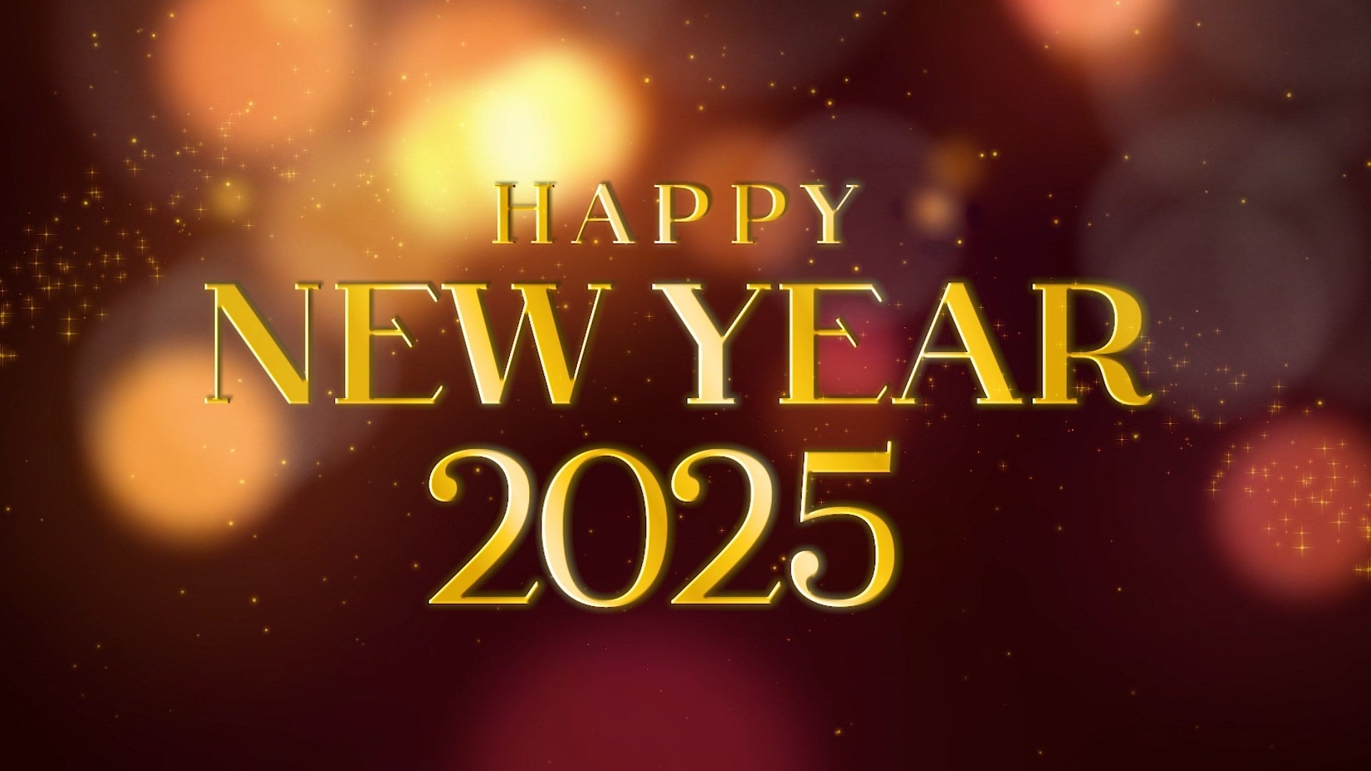 Premiere Pro Template: Happy New Year Particles Glitter Festive ...